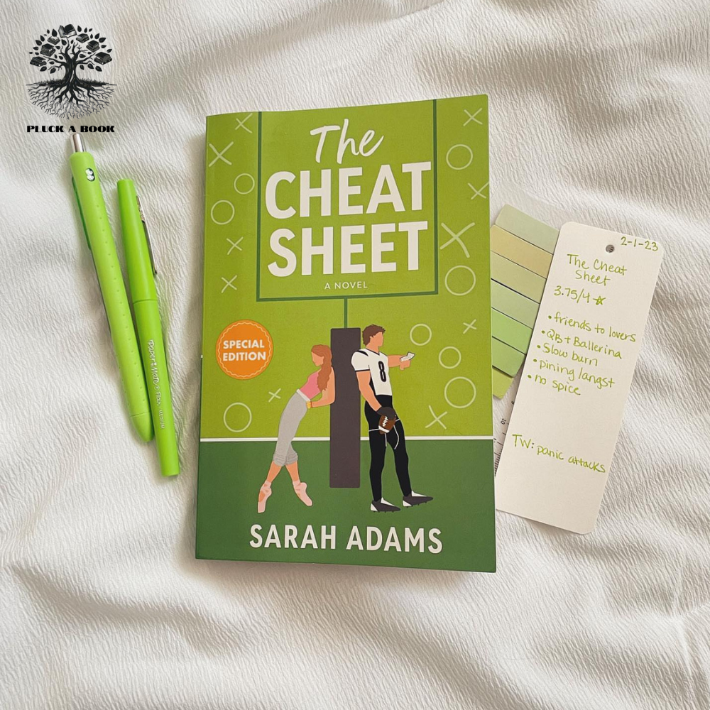 THE CHEAT SHEET by Sarah Adams – Pluck a Book
