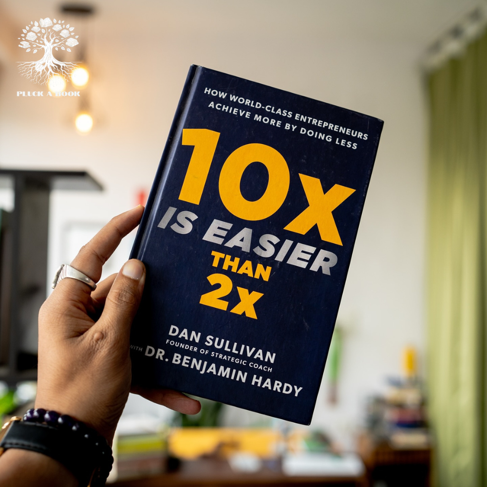 10X IS EASIER THAN 2X By Dan Sullivan – Pluck a Book