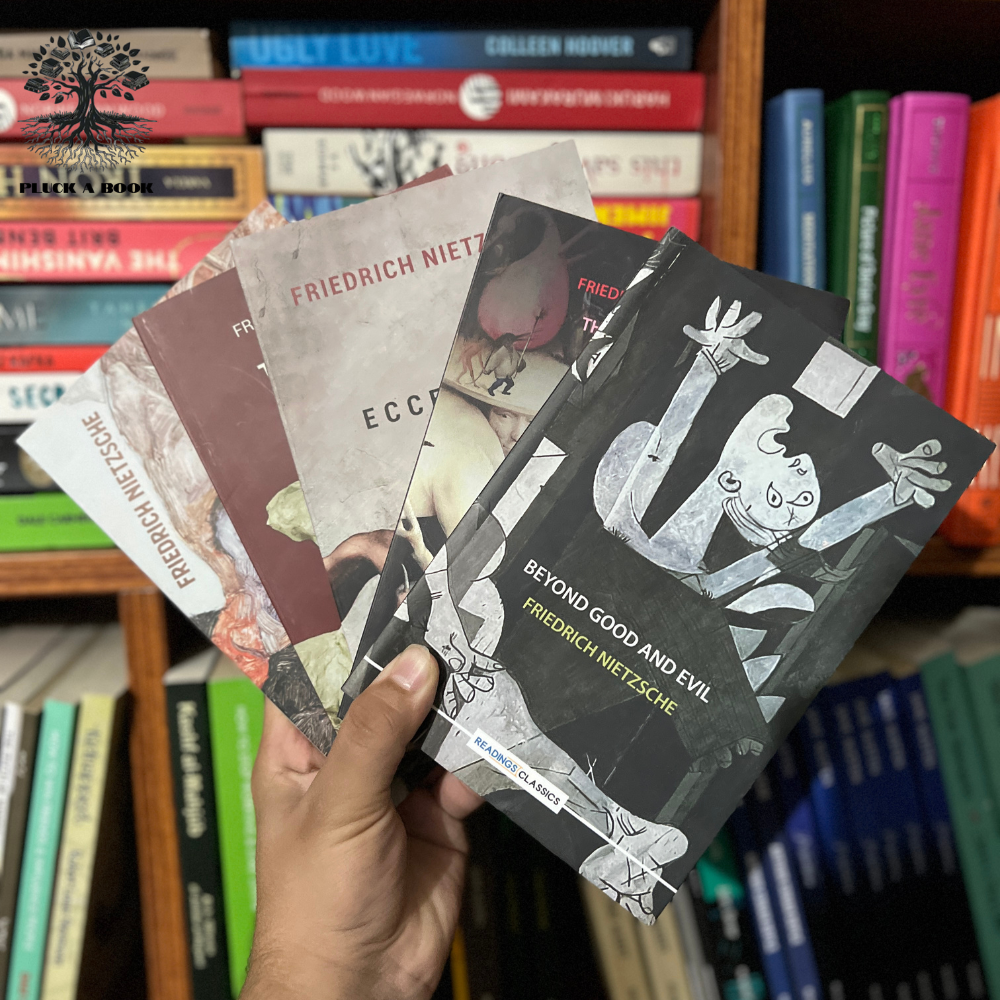 FRIEDRICH NIETZSCHE 5 Books Collection(BEYOND GOOD AND EVIL, THE BIRTH ...